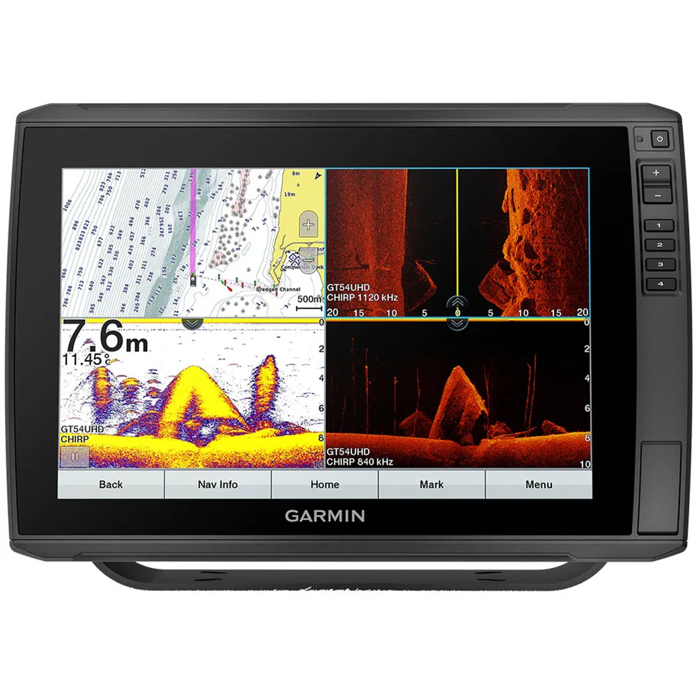 Garmin ECHOMAP Ultra 122sv Chartplotter/Sonar Combo w/ GT54UHD-TM ...