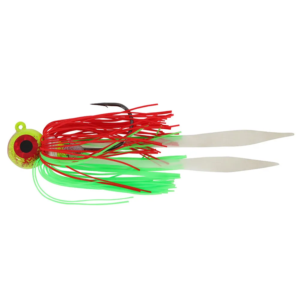 MagicTail Hoochie Jig - 1/4oz - Nuclear Chicken - www.fisherwarehouse.com