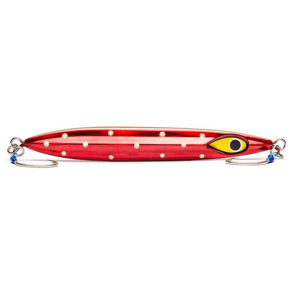 Mustad Rip Roller Slow Fall Vertical Jig - 300g - Lumo Polkadot - www ...